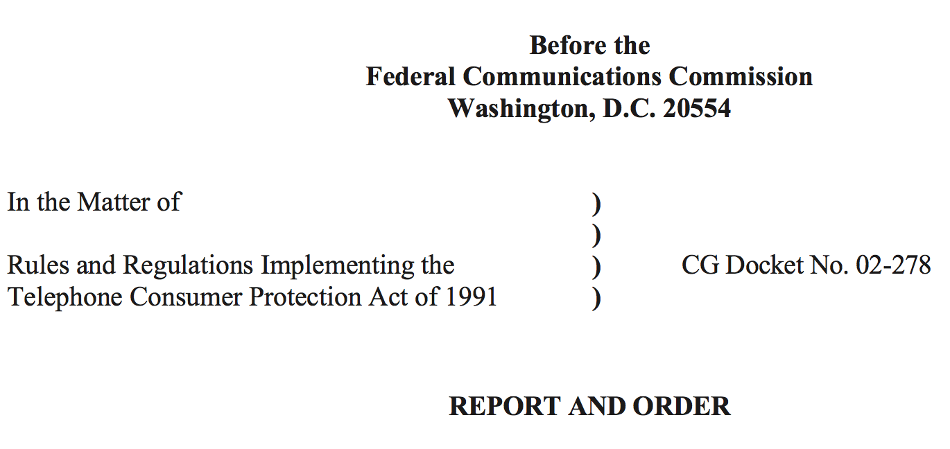 New Robocall Rules Take Effect October 16 | Wood Law Firm, LLC